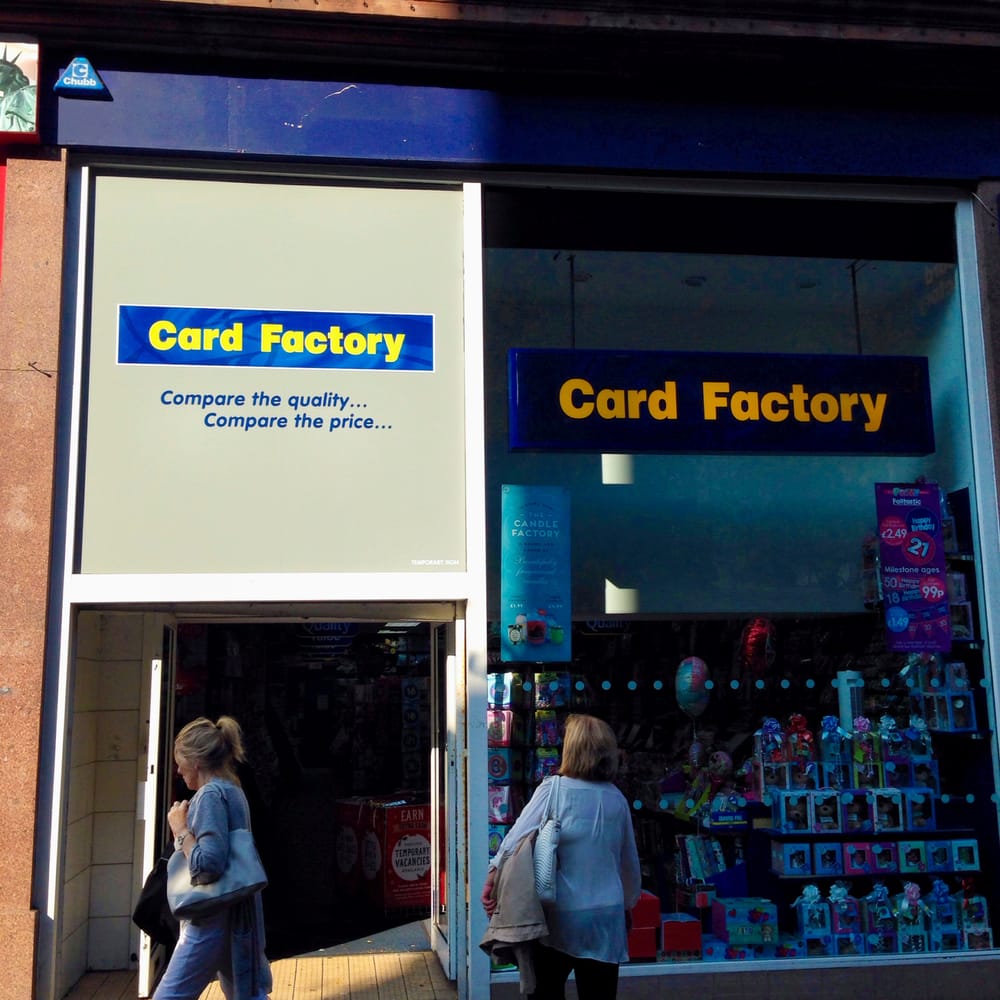 THE CARD FACTORY - Updated April 2025 - 202 Sauchiehall Street, Glasgow ...