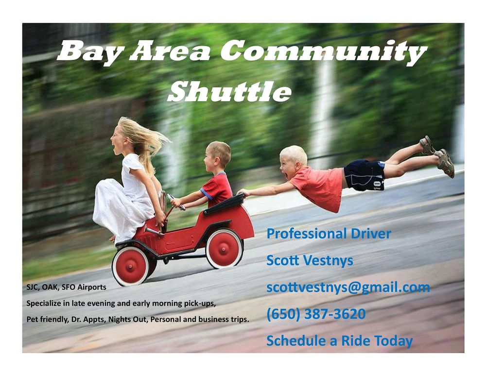 BAY AREA COMMUNITY SHUTTLE - Updated March 2025 - Sunnyvale, California ...