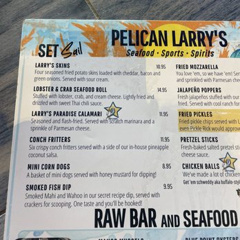 PELICAN LARRY’S RAW BAR AND GRILL - Updated November 2025 - 25 Photos ...