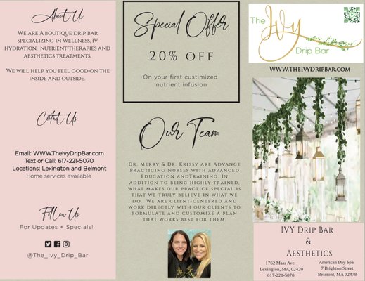 THE IVY DRIP BAR & WELLNESS CENTER - Updated April 2025 - 14 Photos - 7 ...