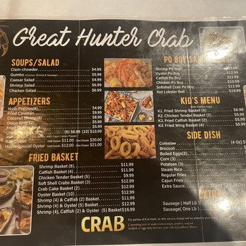 GREAT HUNTER CRAB - Updated September 2024 - 121 Photos & 57 Reviews ...