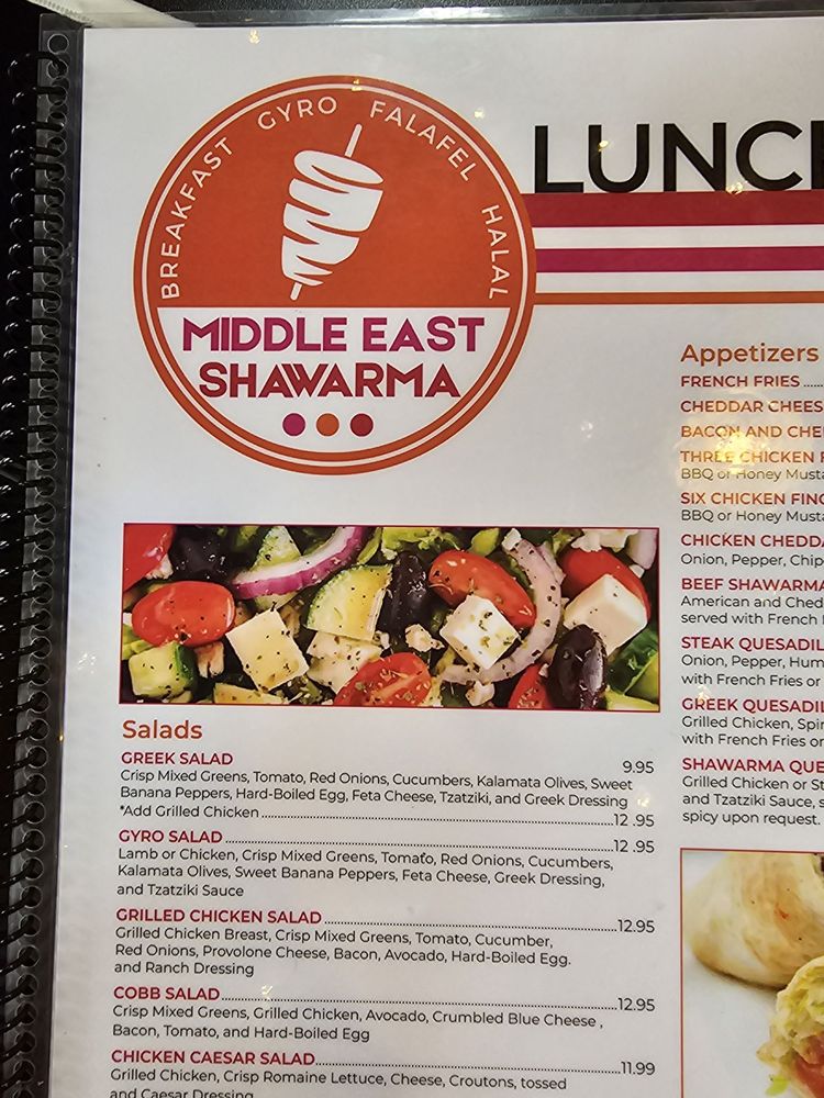 MIDDLE EAST SHAWARMA - Updated December 2025 - 34 W Philadelphia St ...