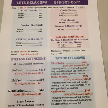 LETS RELAX SPA - Updated June 2025 - 38 Photos & 16 Reviews - 6195 Lake ...