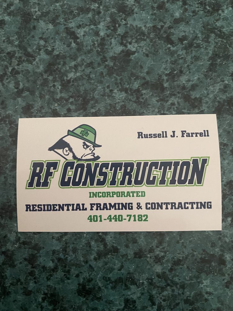 RF CONSTRUCTION - Updated January 2025 - Burrillville, Rhode Island ...