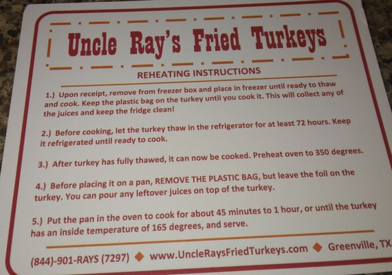 UNCLE RAYS FRIED TURKEYS - Updated December 2025 - Dallas, Texas ...