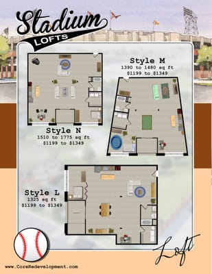 STADIUM LOFTS - Updated October 2025 - 19 Photos & 18 Reviews - 1510 ...