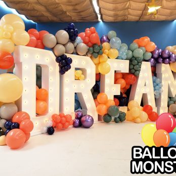 Letter balloons near me store
