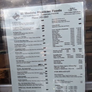 EL MODELO MEXICAN FOODS - Updated July 2024 - 422 Photos & 476 Reviews ...