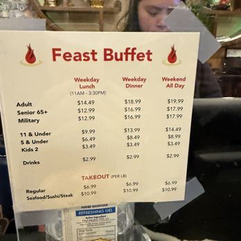 FEAST BUFFET - Updated April 2025 - 337 Photos & 242 Reviews - 1707 N ...