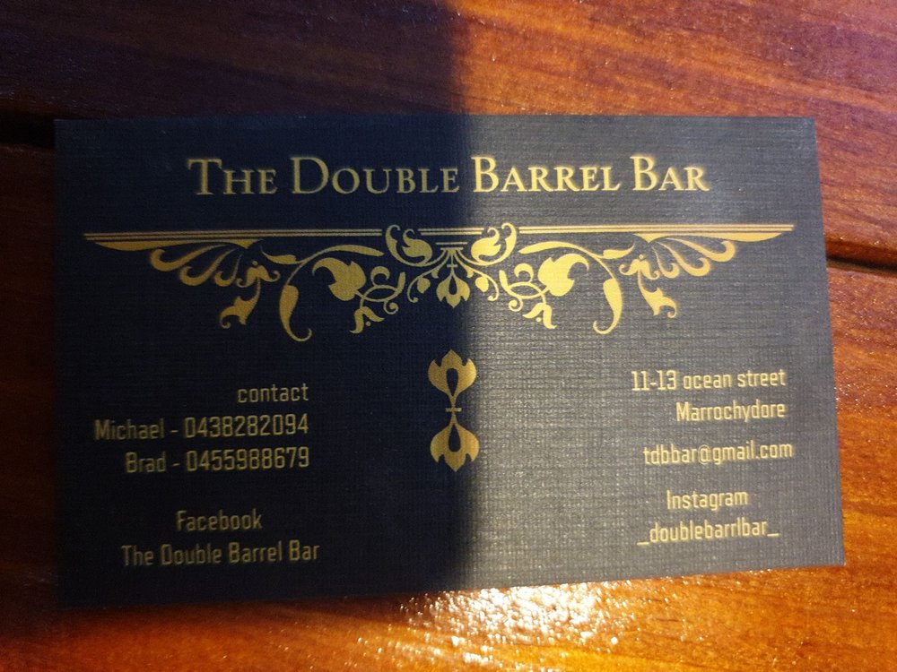 THE DOUBLE BARREL BAR - Updated October 2024 - 11-13 Ocean St ...