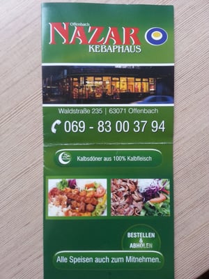 NAZAR - Waldstr. 235, Offenbach am Main, Hessen, Germany - Kebab - Restaurant Reviews - Phone ...
