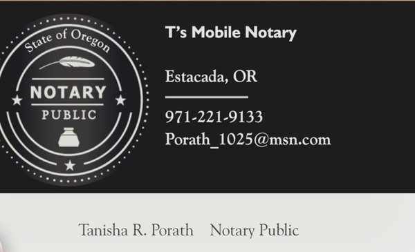 T’S NOTARY - Updated July 2025 - 11 Photos - Estacada, Oregon - Notaries - Phone Number - Yelp