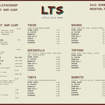 LITTLE TACO SHOP - Updated March 2025 - 54 Photos & 31 Reviews - 3411 Kirby Dr, Houston, Texas ...