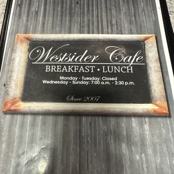 THE WESTSIDER CAFE - Updated January 2026 - 194 Photos & 251 Reviews ...