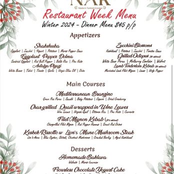 NAR RESTAURANT NYC - Updated November 2024 - 138 Photos & 39 Reviews ...