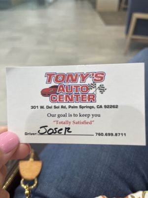 TONY’S AUTO CENTER - Updated May 2026 - 50 Reviews - Palm Springs ...