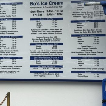 BO’S ICE CREAM - Updated July 2024 - 193 Photos & 279 Reviews - 7101 N ...