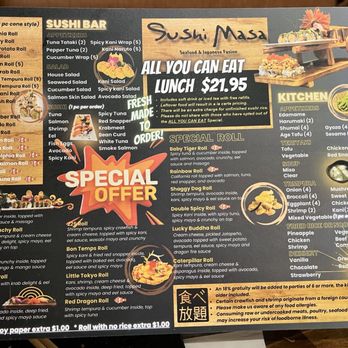 SUSHI MASA - Updated December 2024 - 424 Photos & 117 Reviews - 6101 W ...