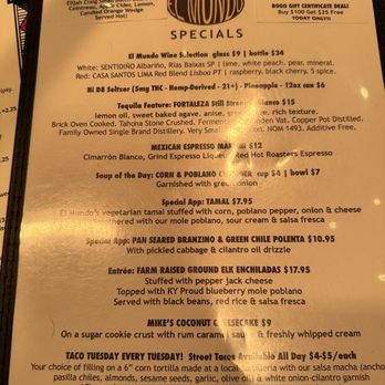 EL MUNDO - Updated January 2025 - 170 Photos & 100 Reviews - 1767 ...