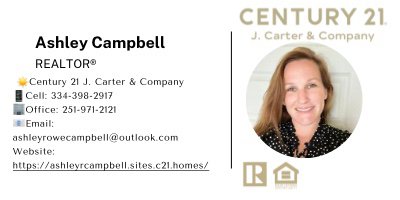 ASHLEY CAMPBELL - CENTURY 21 J. CARTER & COMPANY - Contact Agent ...
