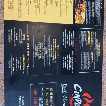 CINDERS CHARCOAL GRILL - Updated December 2025 - 17 Photos & 28 Reviews ...