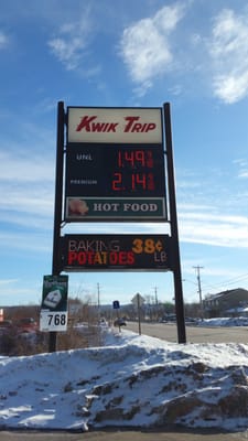 KWIK TRIP STORES - 105 Clinton St, La Crosse, WI - Menu - Yelp