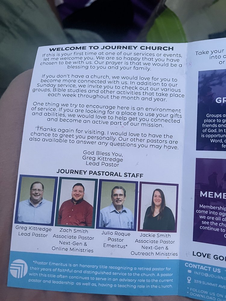 JOURNEY CHURCH ASSEMBLY OF GOD - Updated April 2025 - 3319 Summit Ave ...