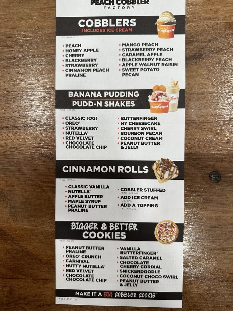 PEACH COBBLER FACTORY - Updated December 2025 - 23 Photos & 10 Reviews ...