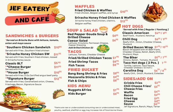 JEF EATERY AND CAFE - Updated January 2026 - 215 Long St, Jefferson ...