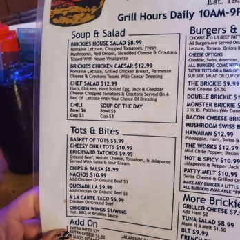 BRICKIES TAVERN - Updated April 2024 - 121 Photos & 135 Reviews - 706 W ...