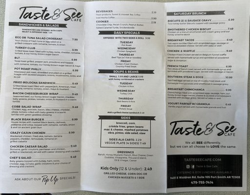 TASTE & SEE CAFE - Updated May 2024 - 14 Photos - 1401 S Waldron Rd ...