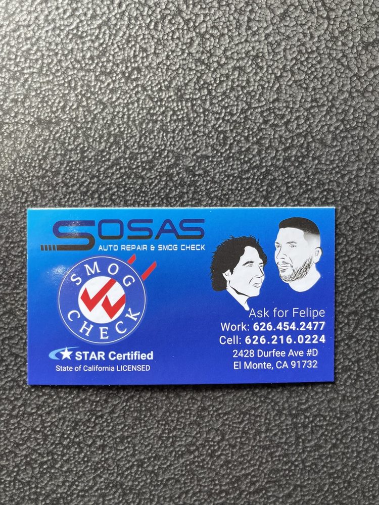 SOSA’S AUTO REPAIR - Updated September 2024 - 2428 Durfee Ave, El Monte ...