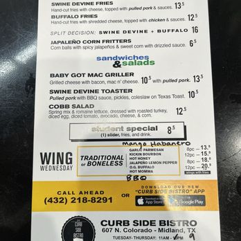 CURB SIDE BISTRO - Updated January 2026 - 36 Photos & 29 Reviews - 607 ...