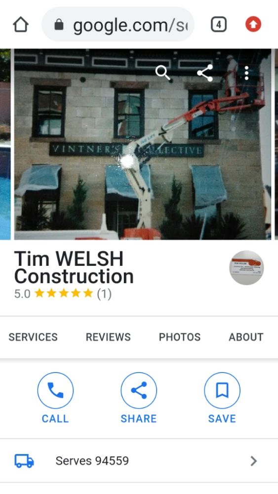 TIM WELSH PAINTING & CONSTRUCTION - Updated October 2025 - Napa ...