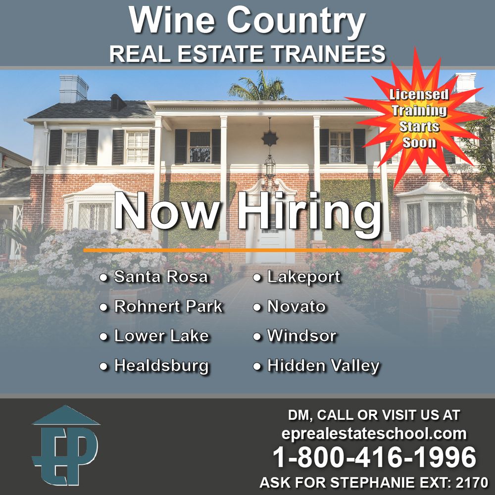 EP REAL ESTATE SCHOOL - Updated May 2024 - 6601 Commerce Blvd, Rohnert ...