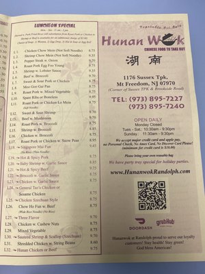 HUNAN WOK - Updated October 2025 - 12 Photos & 50 Reviews - 1176 Sussex ...