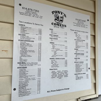 TONY’S CONEYS - Updated December 2025 - 66 Photos & 121 Reviews - 5266 ...