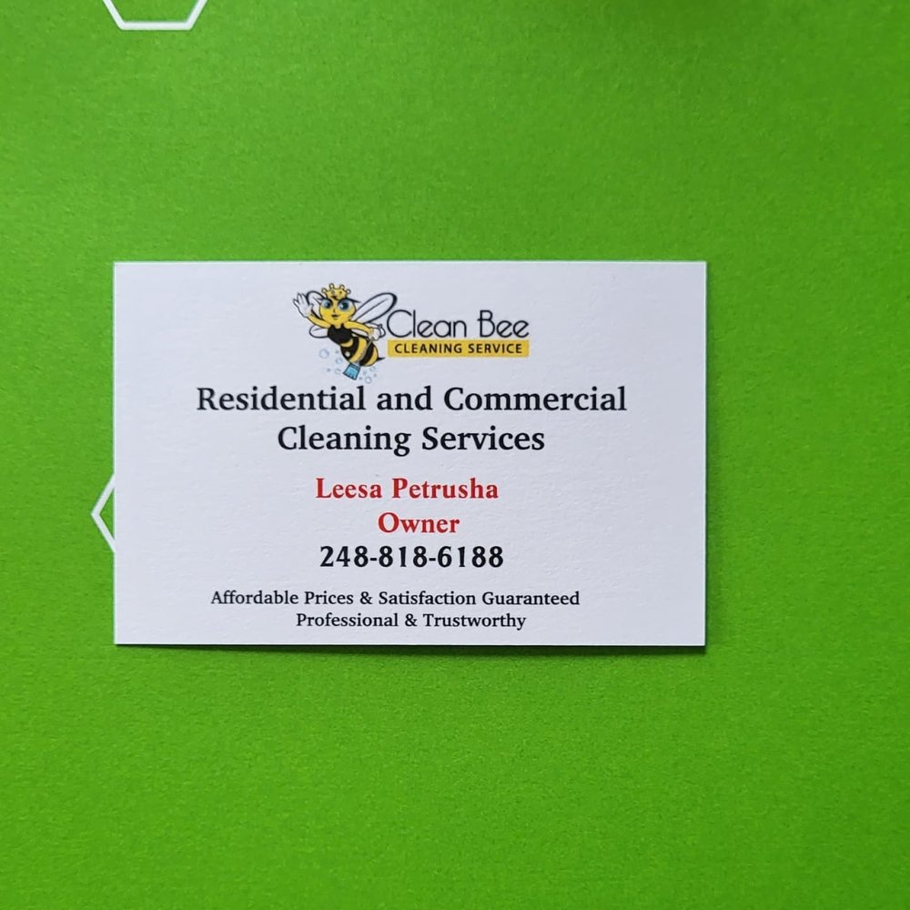 CLEAN BEE CLEANING SERVICE - Updated May 2024 - Pontiac, Michigan ...