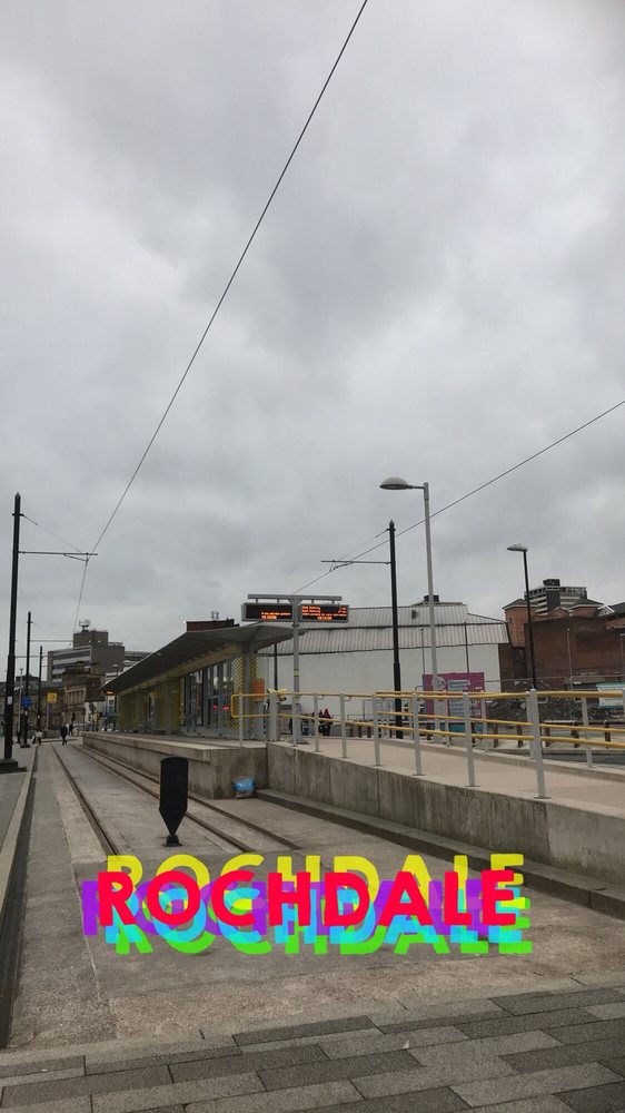 ROCHDALE TOWN CENTRE METROLINK - Smith Street, Rochdale, Greater ...