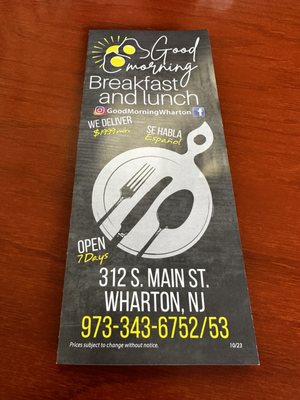 GOOD MORNING BREAKFAST AND LUNCH - Updated December 2025 - 11 Photos ...