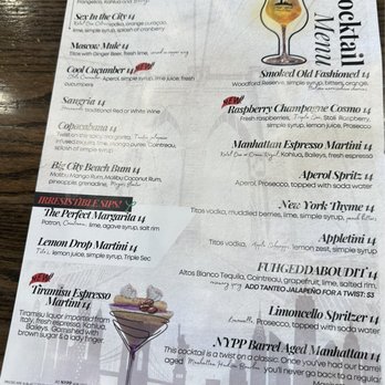 New york pizza and pasta menu store