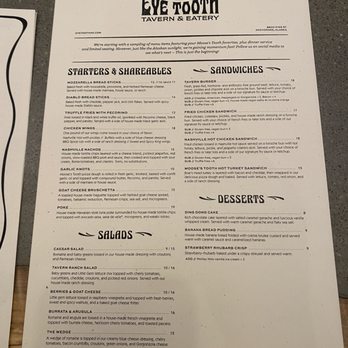 EYE TOOTH - Updated July 2025 - 129 Photos & 34 Reviews - 8330 King St ...