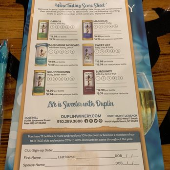 DUPLIN WINERY - 440 Photos & 275 Reviews - 4650 Hwy 17 S, N Myrtle ...