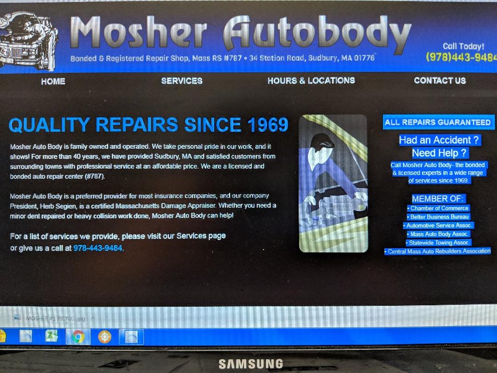 MOSHER AUTO BODY - Updated October 2025 - 14 Reviews - 34 Station Rd ...