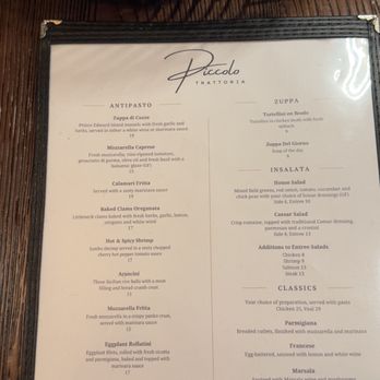 PICCOLO TRATTORIA - Updated December 2025 - 51 Photos & 59 Reviews ...