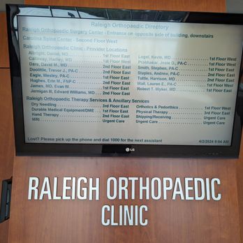 RALEIGH ORTHOPAEDIC - Updated January 2026 - 47 Photos & 145 Reviews ...