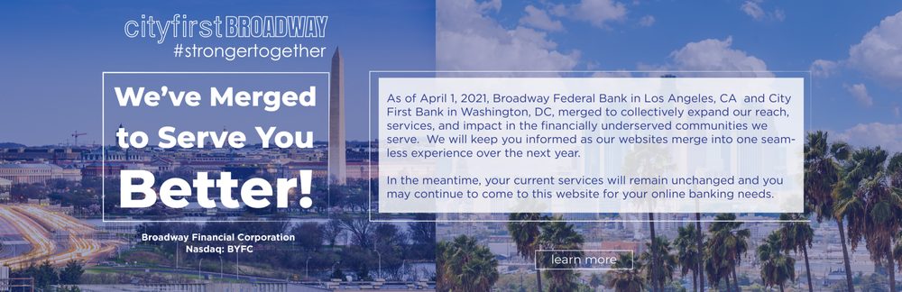 CITY FIRST BANK - FORMERLY BROADWAY FEDERAL BANK - Updated August 2024 ...