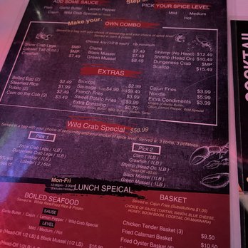 WILD CRAB CAJUN SEAFOOD & BAR - Updated May 2026 - 82 Photos & 63 ...