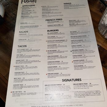 FUSION GRILL & BAR - Updated May 2024 - 553 Photos & 244 Reviews - 1453 ...