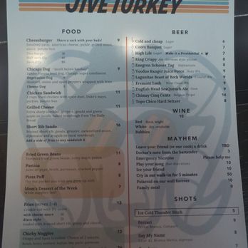 JIVE TURKEY - Updated December 2024 - 77 Photos & 27 Reviews - 608 S ...